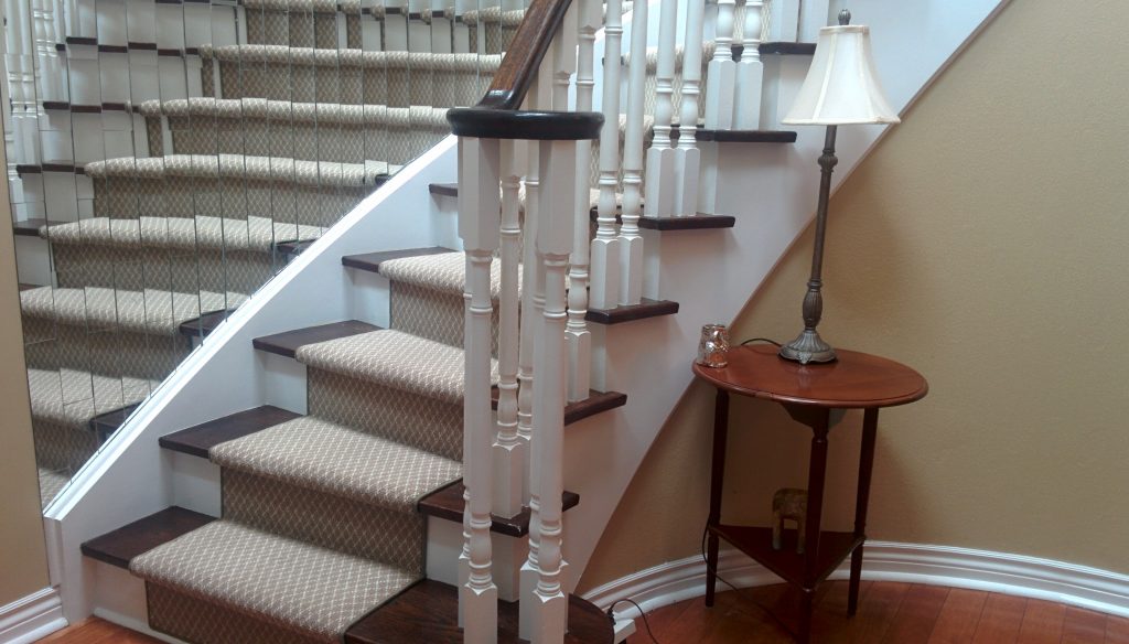 Geometric Carpet Runner | Stairs First